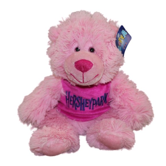 Goffa | Toys | Goffa Usa Hershey Park Pink Teddy Bear Plush Stuffed ...